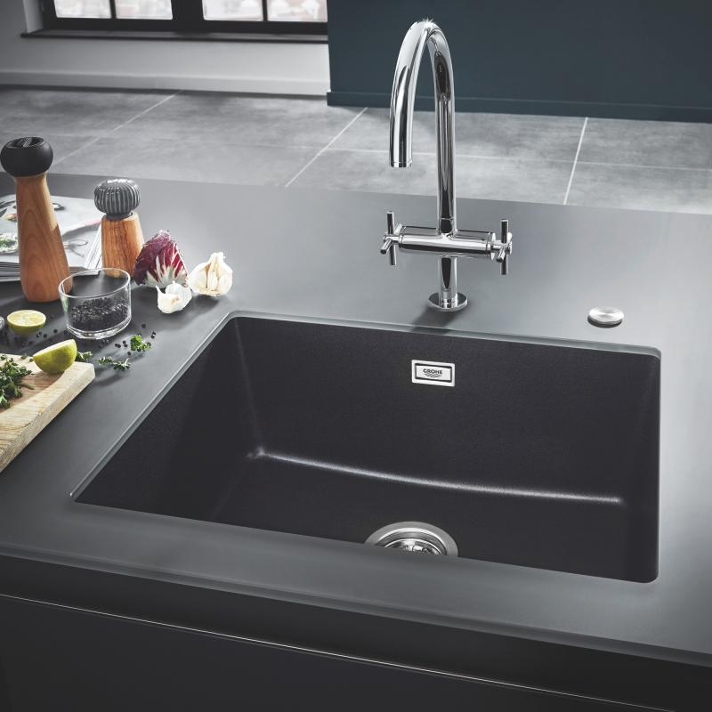 Grohe K700U Undermount Composite Kitchen Sink | Large Bowl – Letta London